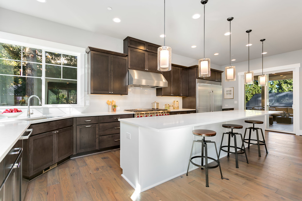 Greater Seattle Area | The Capri Kitchen - Craftsman - Kitchen ...
