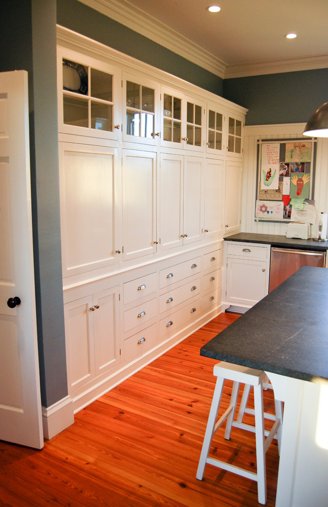 Greek Revival Farm House - Farmhouse - Kitchen - Other - by Custom ...