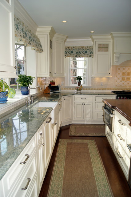 Greek Revival Renovation & Addition - Traditional - Kitchen - Boston ...