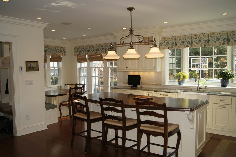 Greek Revival Renovation - Traditional - Kitchen - Boston - by ...