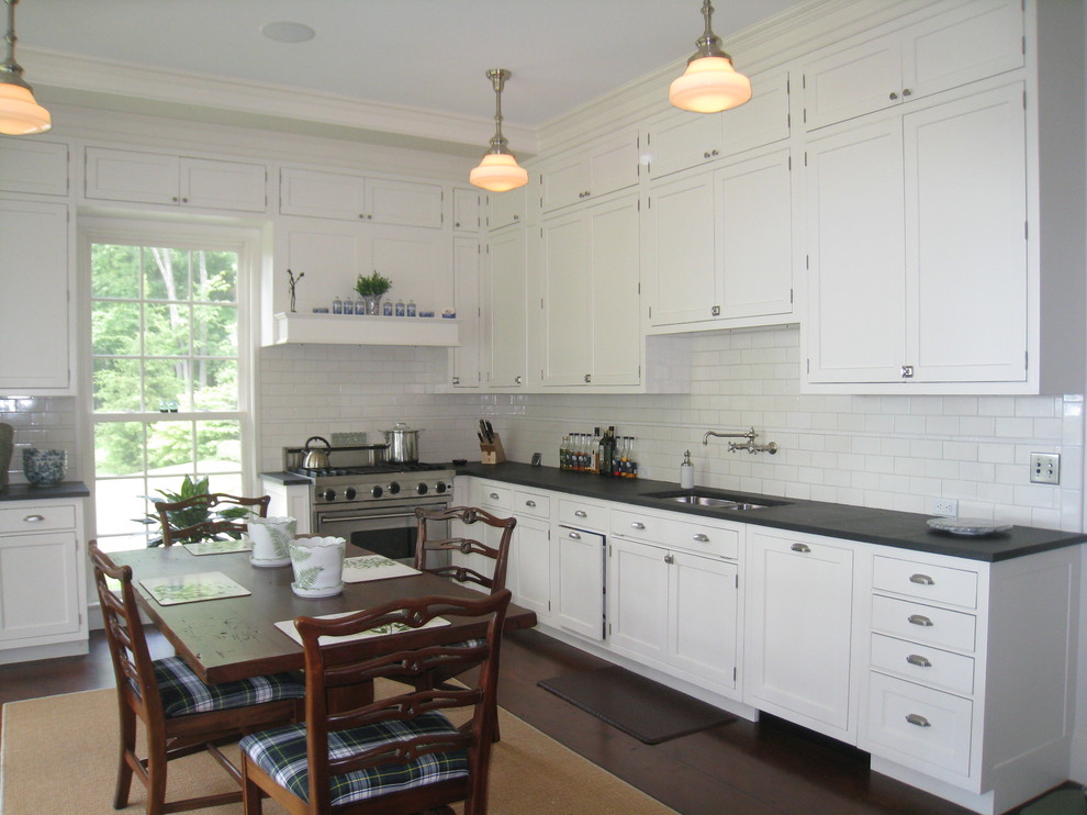 Greek Revival - Farmhouse - Kitchen - New York - by Trumbull Architects ...