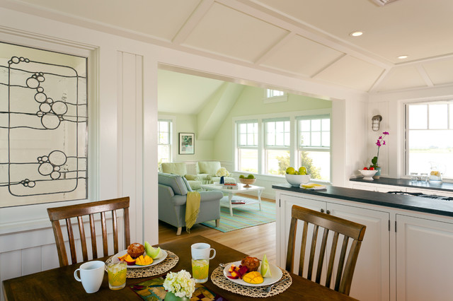 Green Harbor Boathouse - Beach Style - Kitchen - Boston - by Hutker ...