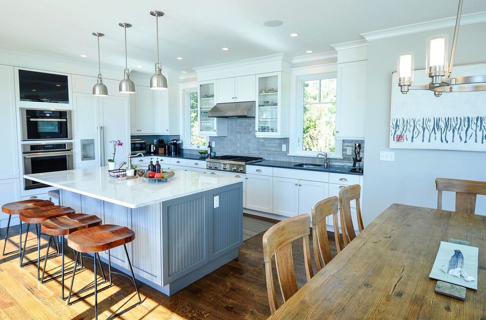 Green Pond - Beach Style - Kitchen - Boston - by John Dvorsack ...