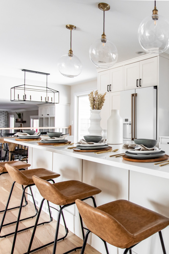 Greens & Chocolate Kitchen Design + Remodel - Kitchen - Minneapolis ...