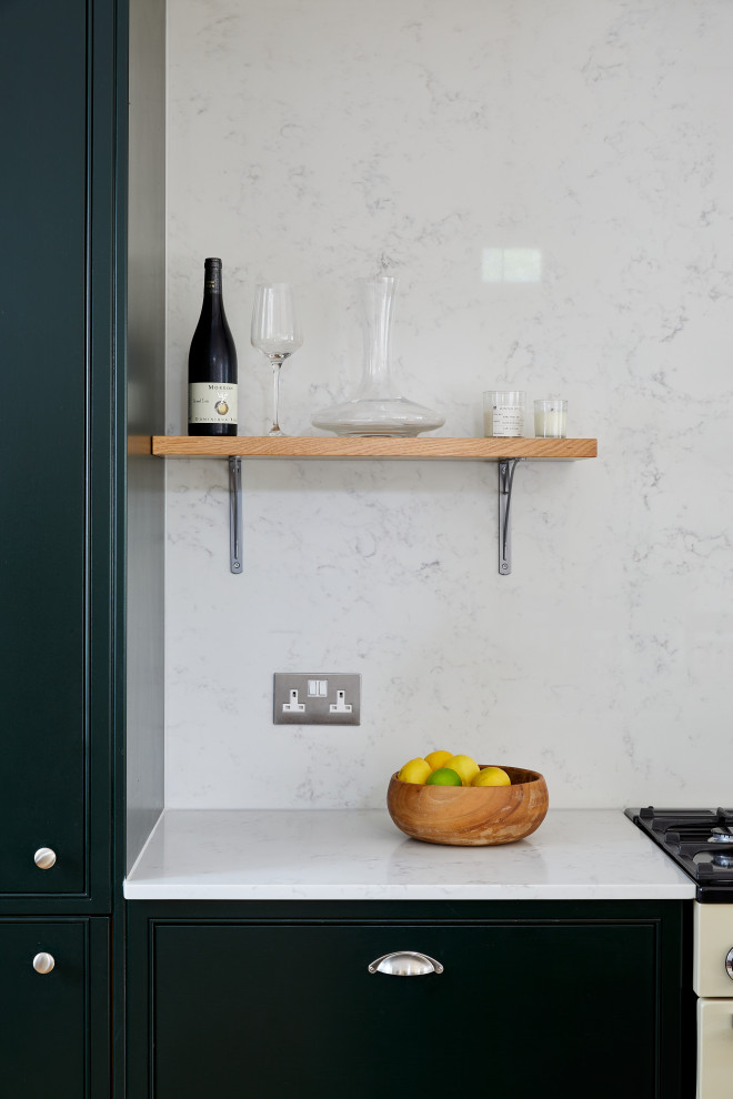 Greenwich Obsidian Green. - Industrial - Kitchen - London - by ...