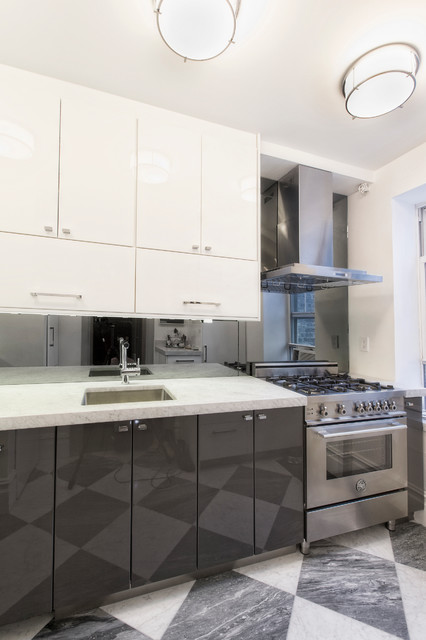 Greenwich Village Pied-à-terre - Contemporary - Kitchen - New York - by ...