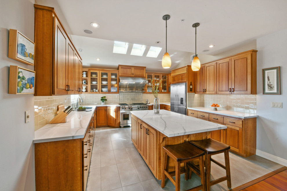 Grizzly Peak Kitchen - Transitional - Kitchen - San Francisco - by HDR ...