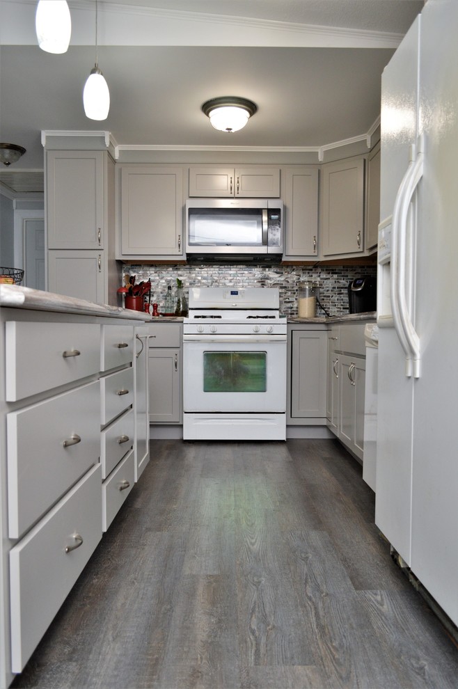 Grovertown, IN. BaileyTown Select, Open Concept Maple Kitchen ...