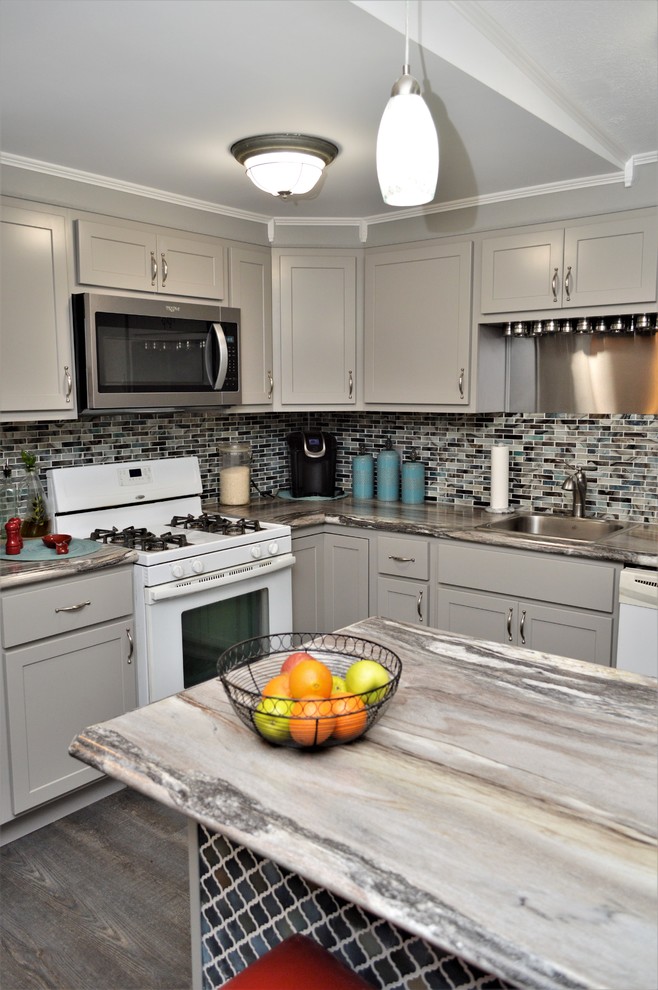 Grovertown, IN. BaileyTown Select, Open Concept Maple Kitchen ...