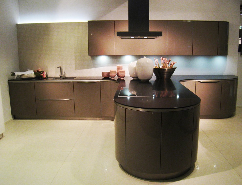 Hacker Kitchen Showroom in Germany - Contemporary - Kitchen ...