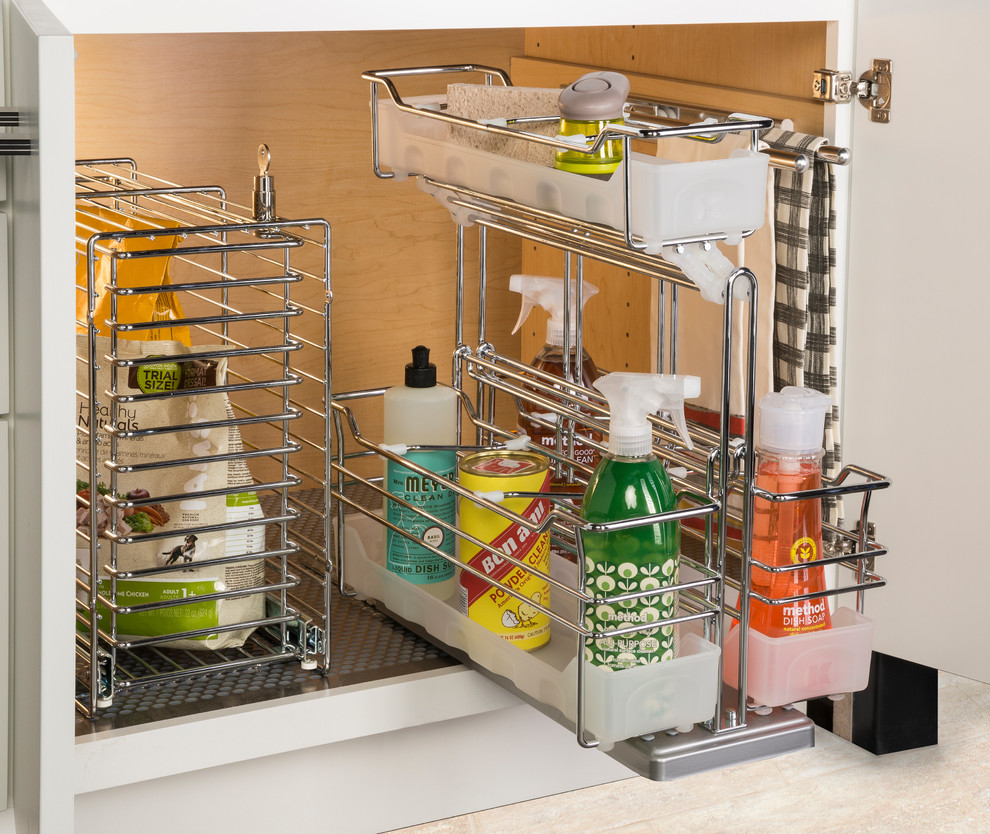 Häfele Cabinet Storage - Basket Pull-Out - Contemporary - Kitchen - New ...