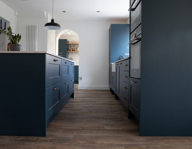 Hague Blue Family Kitchen - Contemporary - Kitchen - Other - by Joel ...