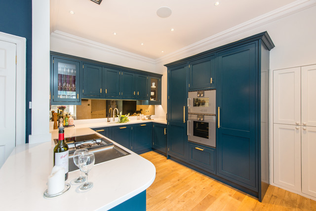 Hague Blue, Shaker Kitchen - Modern - Kitchen - Edinburgh - by ...