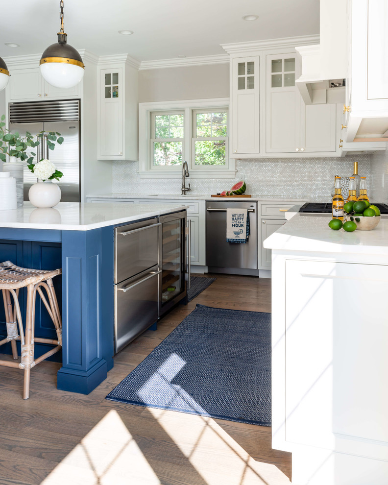 Hale Navy Dockside - Kitchen - Providence - by Topnotch Design Studio ...