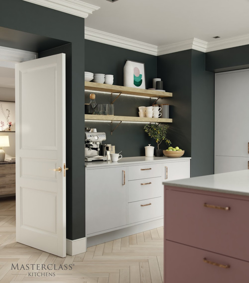 Hampton - Silk Painted - Modern - Kitchen - Cornwall - by Wadebridge ...