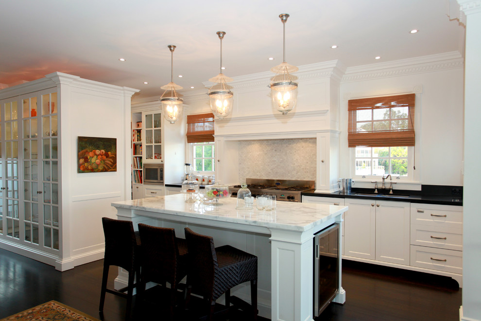 Hamptons Kitchen - Traditional - Kitchen - Brisbane - by Michelle ...