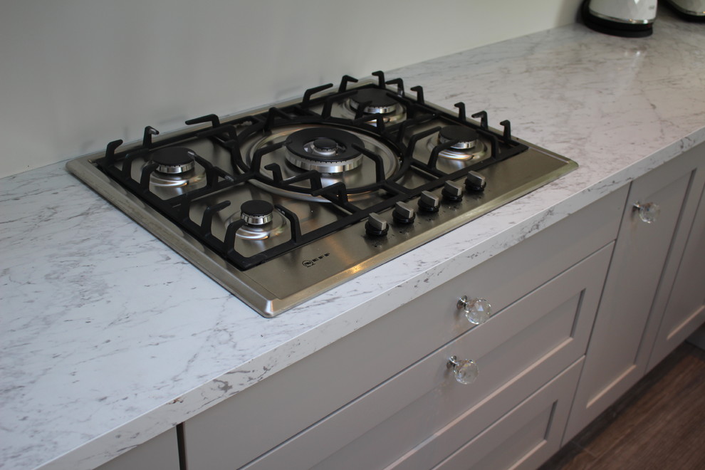 Hand Painted, Shaker Style, Kitchen. - Traditional - Kitchen - Dublin ...