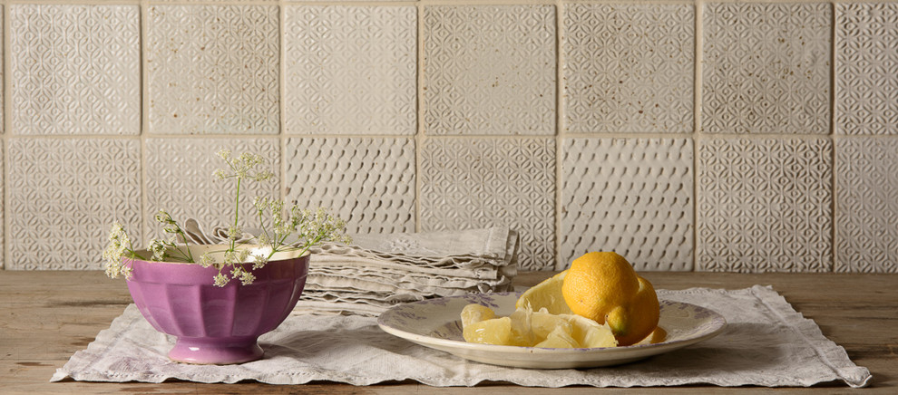 Handmade Ceramic Tiles at Cotes Mill - Shabby-chic Style - Kitchen ...