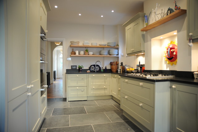 Handmade Shaker Style Kitchen - Klassisch - Küche - Wiltshire - von ...