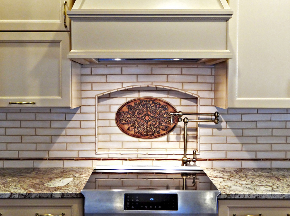 Handmade Tile Feature Grotto - Traditional - Kitchen - Nashville - by ...