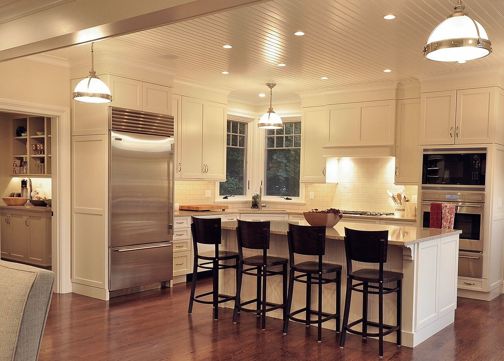 Harbor Head - Beach Style - Kitchen - Boston - by John Dvorsack ...