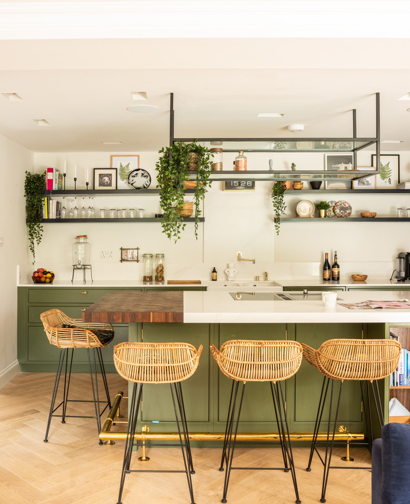 Harrow London - Double Storey Extension - Beach Style - Kitchen ...