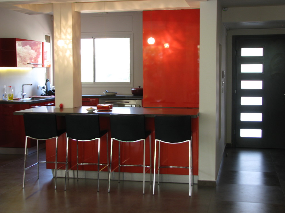 Hasharon Israel - Contemporary - Kitchen - Tel Aviv - by Hagit Levy ...