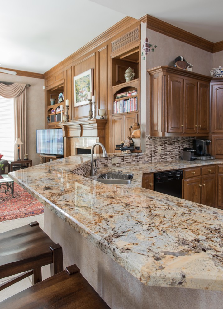 Havana Granite Kitchen - Rustic - Kitchen - Dallas - by Levantina USA ...