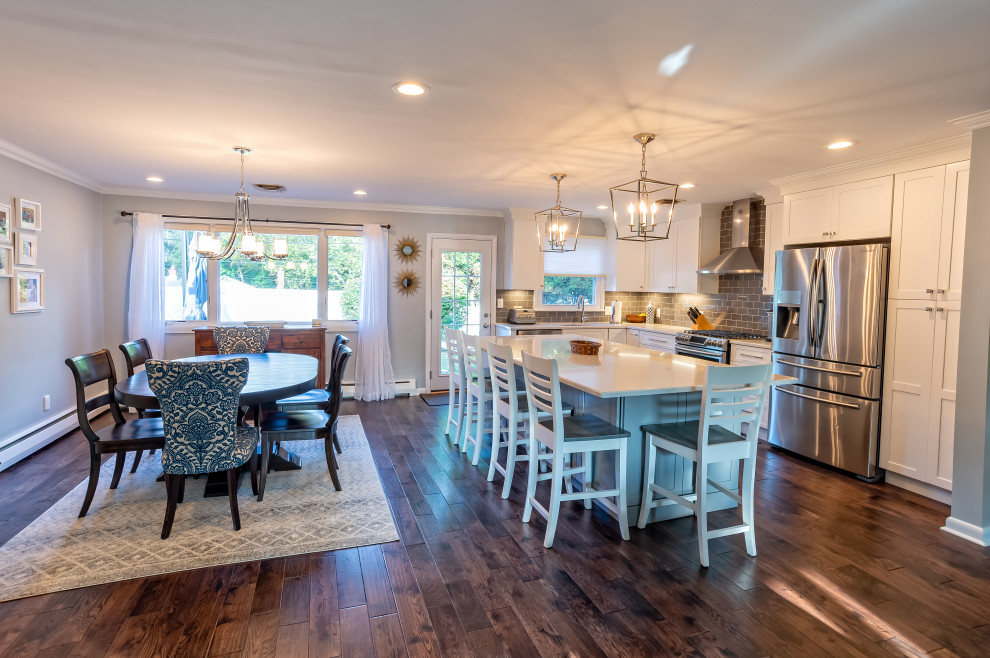 Havertown Island Kitchen - Transitional - Kitchen - Philadelphia - by ...