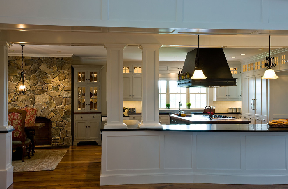 Heart of the Home - Traditional - Kitchen - Boston - by Dalia Kitchen ...