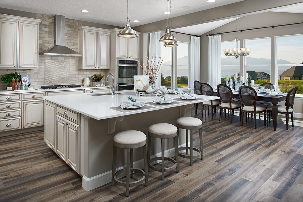 Helena model home in Utah - Contemporary - Kitchen - Denver - by ...
