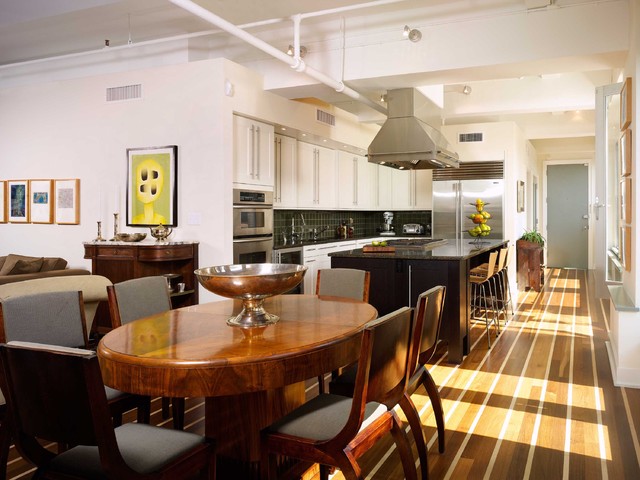 Hells Kitchen Loft - Contemporary - Kitchen - New York - by Rosen Kelly ...