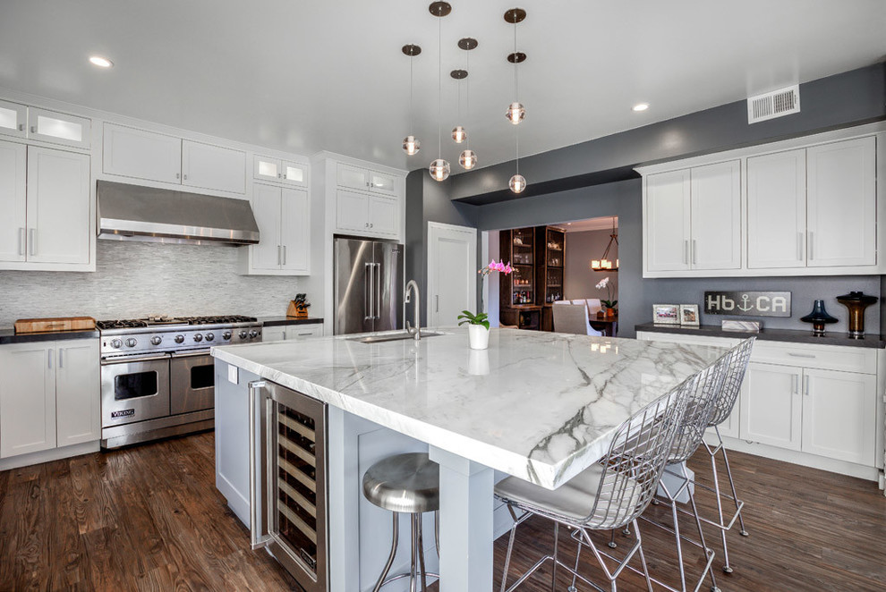 Hermosa House - Modern - Kitchen - Los Angeles - by Funtime Cabinet ...