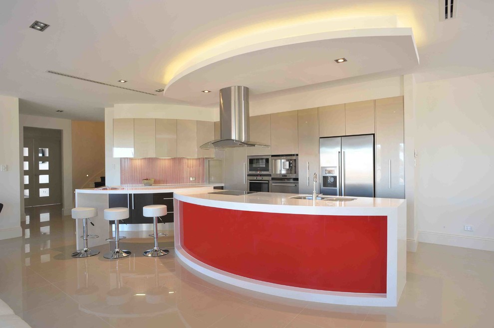 HI-MACS® Kitchen Benchtop - Modern - Kitchen - Melbourne - by HI-MACS ...