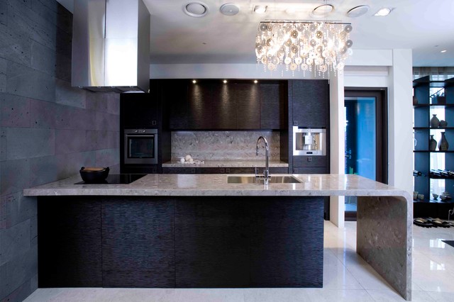 HI-MACS® Kitchen Benchtops - Modern - Kitchen - Melbourne - by HI-MACS® Solid Surface Australia ...