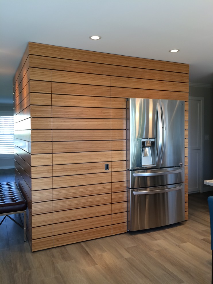 Hidden Pantry and Fridge - Contemporary - Kitchen - Seattle - by 1 AD ...