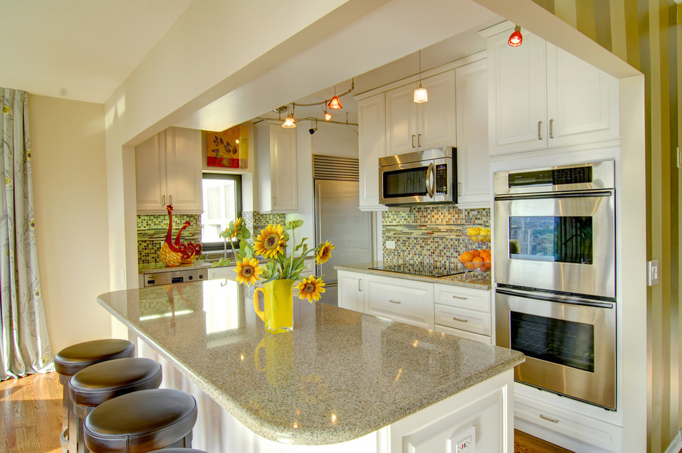 High Rise Condo - Contemporary - Kitchen - Phoenix - by Maureen McGough ...