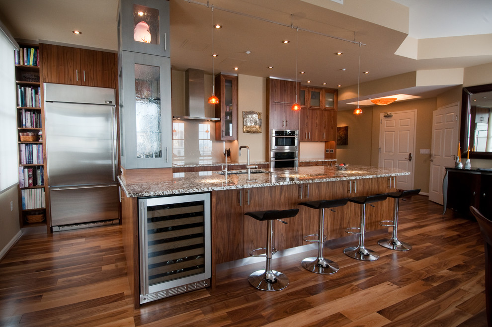 HIGH RISE KITCHEN REMODEL - Contemporary - Contemporary - Kitchen ...