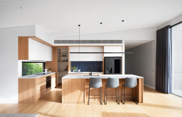Highett New Home - Contemporary - Kitchen - Melbourne - by Critique ...