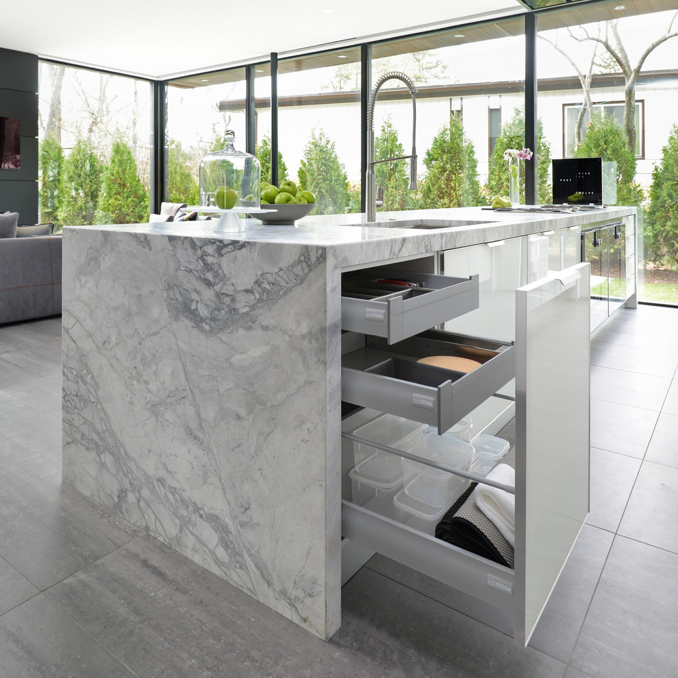 Highland Park - Contemporary - Kitchen - Chicago - by Dresner Design ...