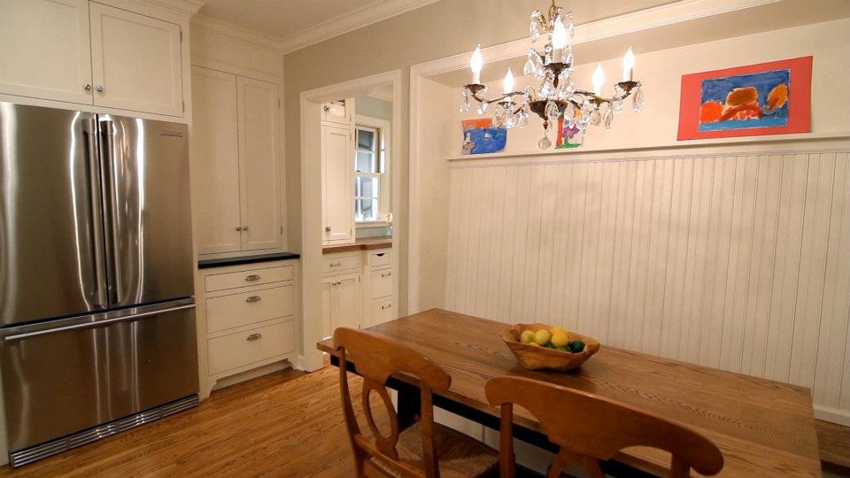 Highland Park Traditional Center Hall Colonial - Traditional - Kitchen ...