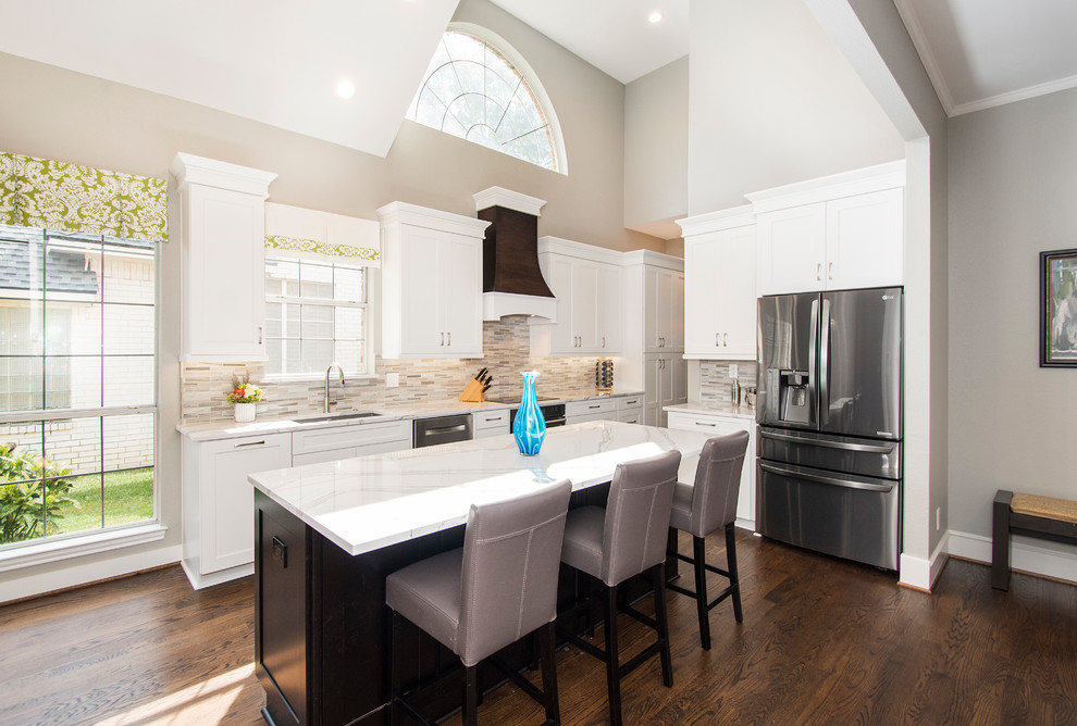 Highlander Drive Modernized - Transitional - Kitchen - Dallas - by ...