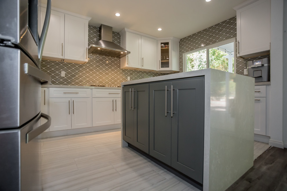 Kitchen & Bathroom Remodel- West Hills - Transitional - Kitchen - Los ...