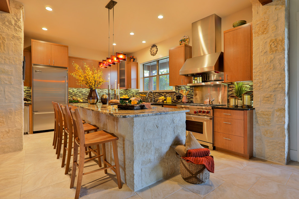 Hill Country Modern Kitchen - Rustic - Kitchen - Austin - by Haven ...
