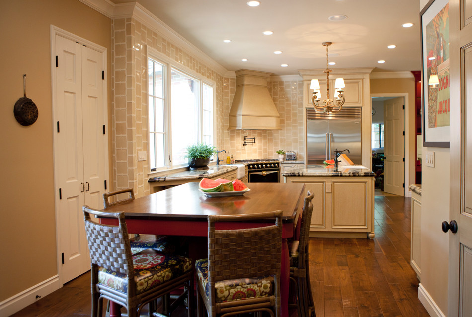 Hillsborough English Tudor Kitchen Remodel - Traditional - Kitchen ...