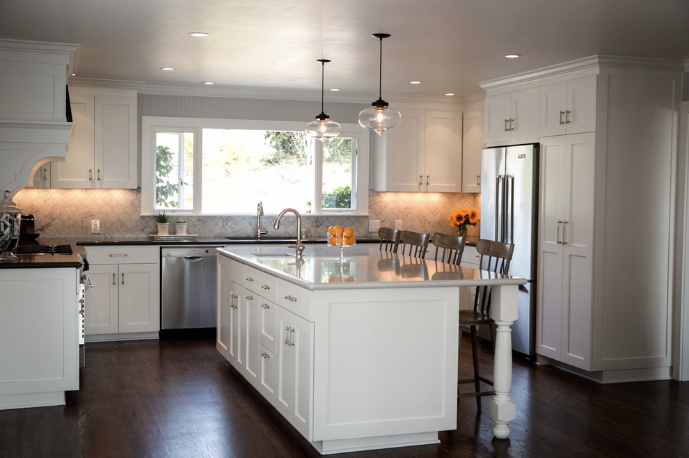 Hillside - Traditional - Kitchen - San Francisco - by Rock House Design ...