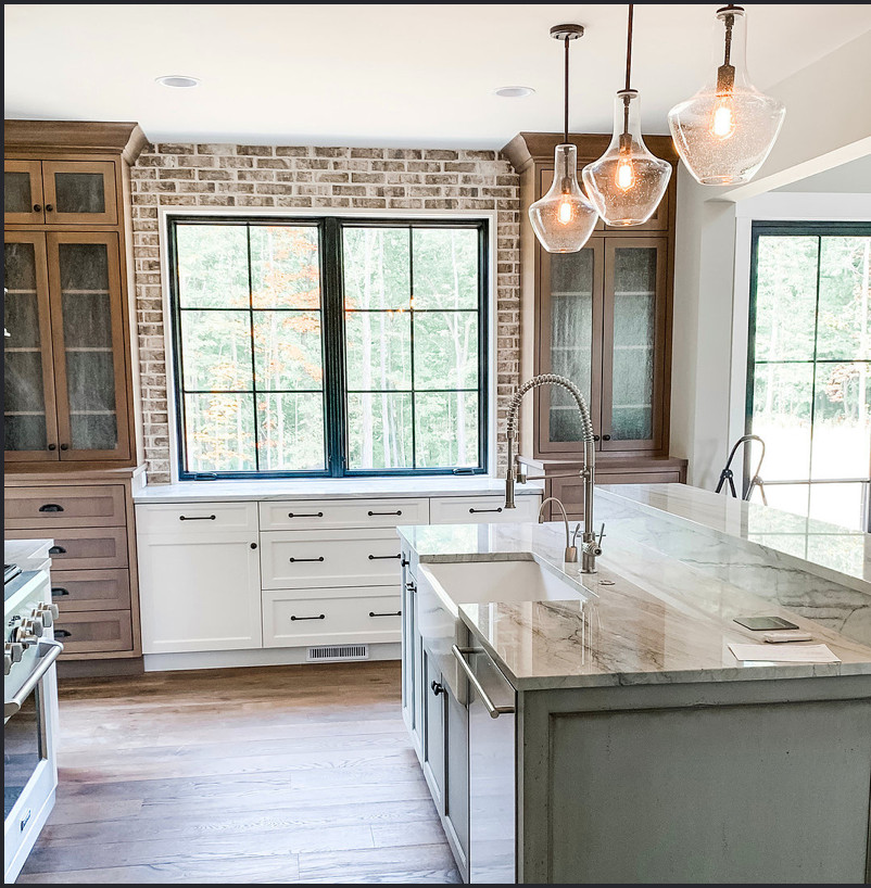 Hinckley Rustic Modern - Farmhouse - Kitchen - Cleveland - by Monarch ...