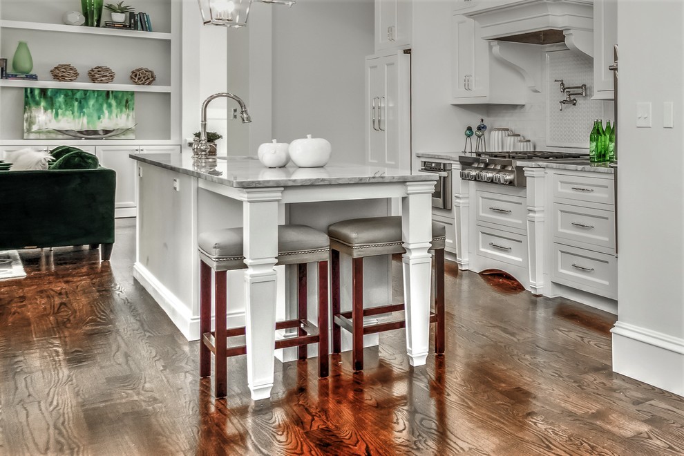 Historic 1850's Couch House Renovation - Transitional - Kitchen - St ...