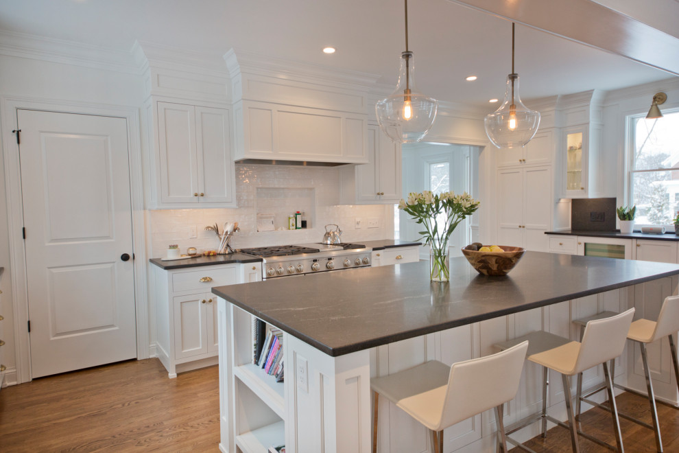 Historic Chagrin Falls Vernacular Farmhouse - Kitchen - Cleveland - by ...