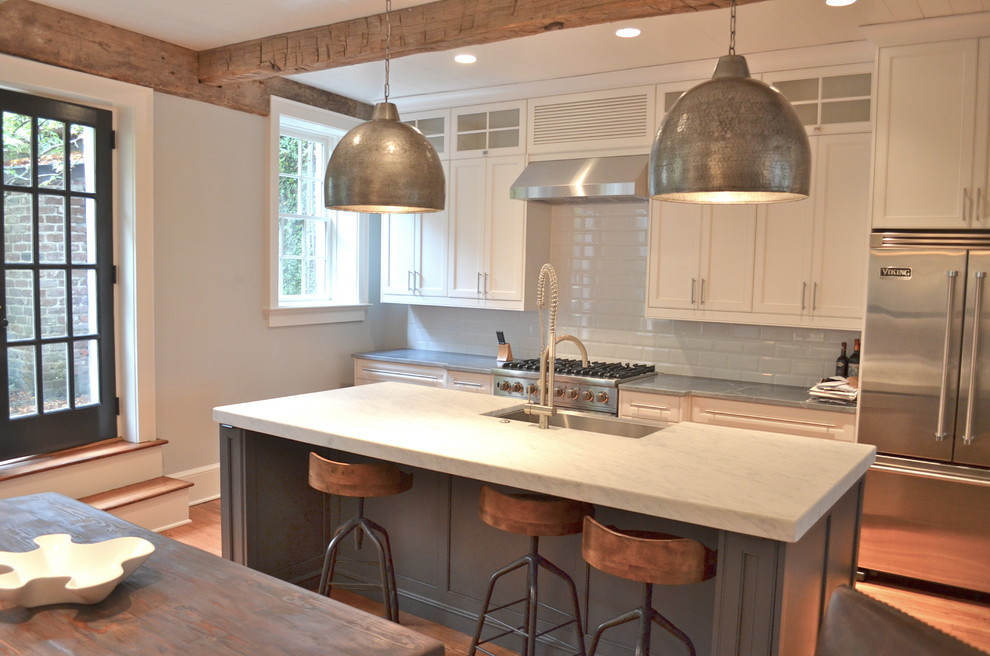 Historic Charleston Interior Renovation - Contemporary - Kitchen ...